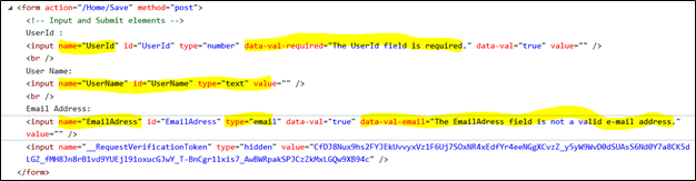 Form Tag Helper And Other Common Tag Helpers In ASP.NET Core MVC