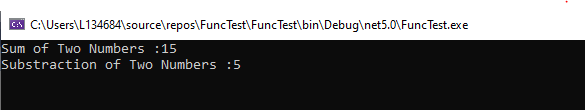 Func in C#