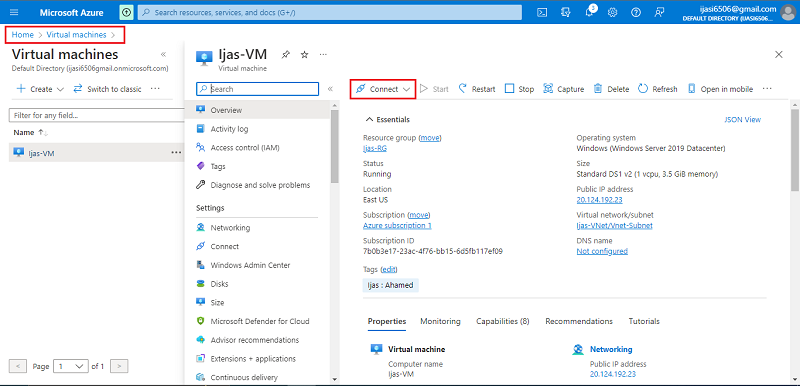 Generalize Virtual Machines And Create Image Vms In Azure Portal