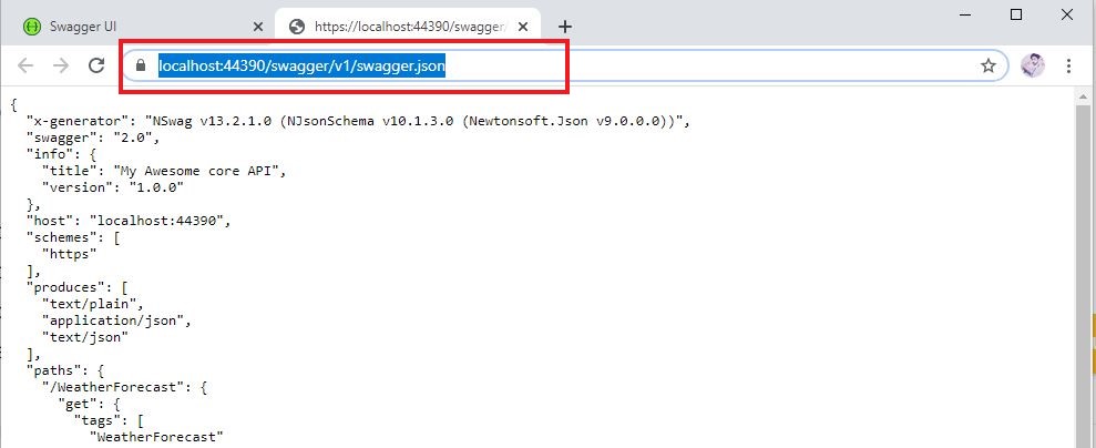 NSwagStudio - Generate C# Client Code Of ASP.NET Core Web API π NSwagStudio - Generate C# Client Code Of ASP.NET Core Web API π
