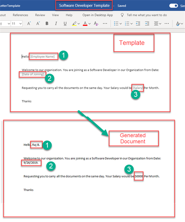 Generate Ms Word Document Consuming Sharepoint List Data From A Document Template Using Ms Flow 3228