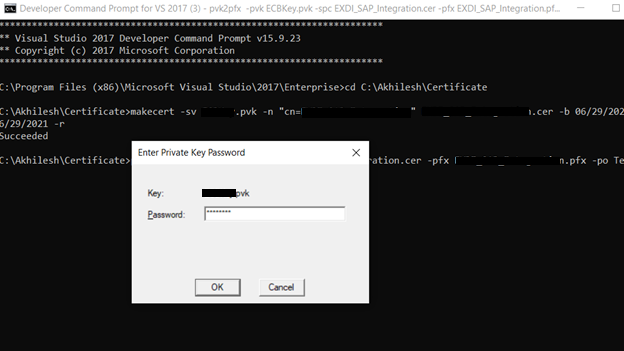 Generating Certificate and Private Key Files Generating Certificate and Private Key Files