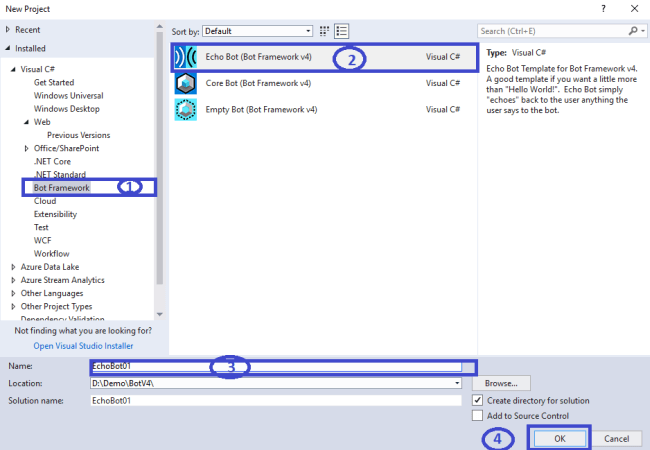 Get Started With Azure Bot With Bot Framework SDK V4