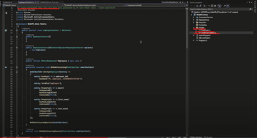 Get Started With Asp Core Web Api With Entity Framework Core
