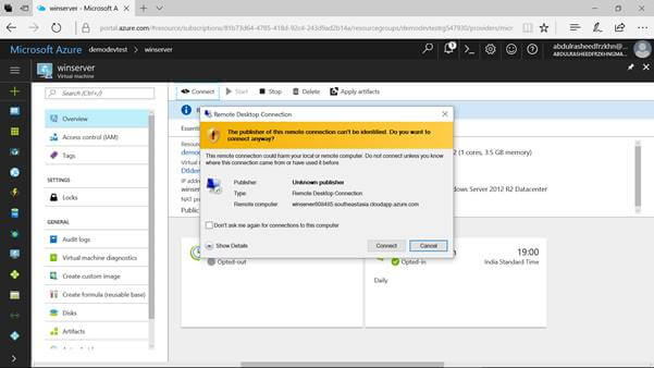 Get Started With Azure Devtest Creating Server Machines With Artifacts 7517