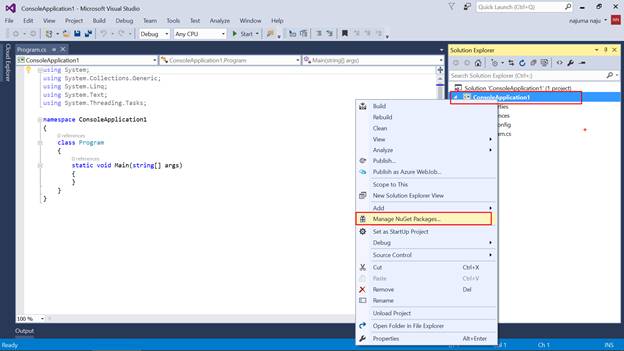 Get Started With Azure Storage And Console Application For Tables