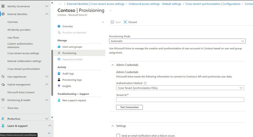 Get to know about Cross Tenant Synchronization