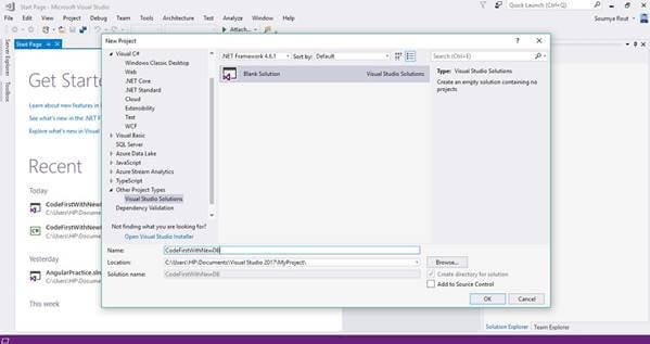 Get Your Hands On Entity Framework Code First Workflow With New Database And Existing Database