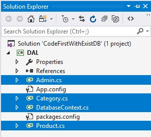 Get Your Hands On Entity Framework Code First Workflow With New Database And Existing Database