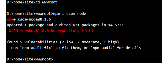 Accessing/Updating SharePoint Online Data In Azure Chat Bot Framework With NodeJS