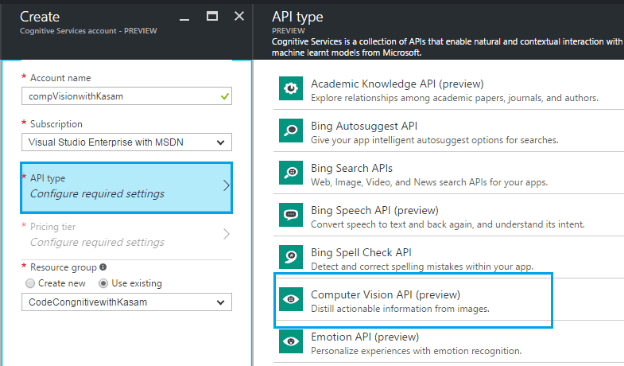 Getting Started With Microsoft Azure Cognitive Services Computer Vision Api