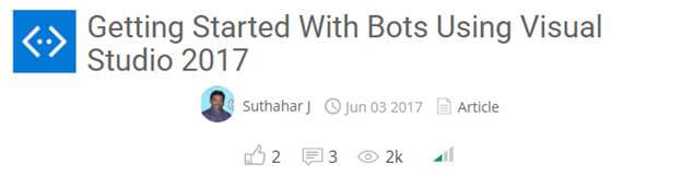 Deploying A Bot To Azure Using Visual Studio 2017