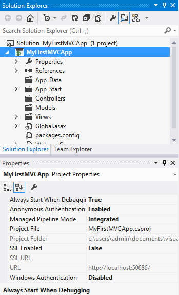 Getting Started With ASP.NET MVC