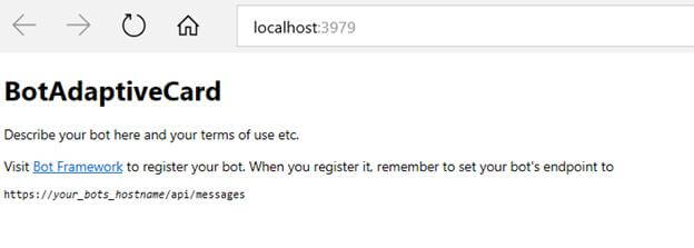 Getting Started With Adaptive Card Design Using Microsoft Bot Framework