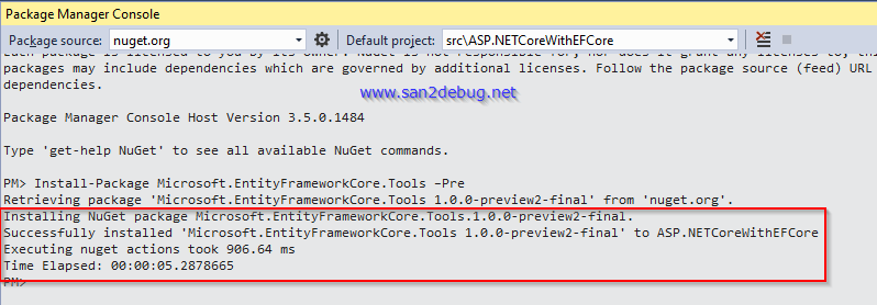 Getting Started With ASP.NET Core, EF Core Using SQL Server On Windows