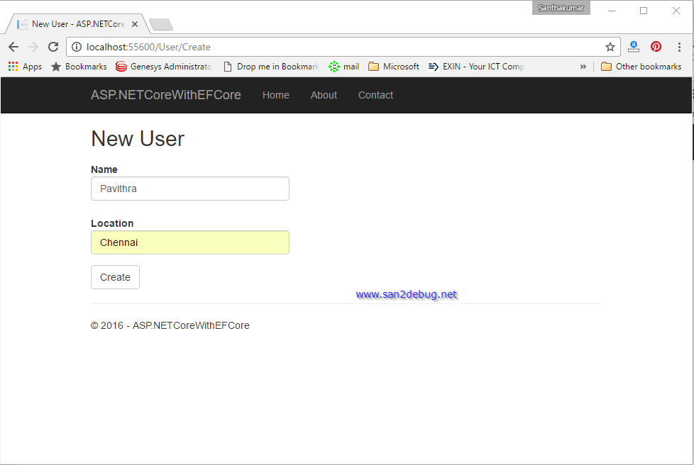 Getting Started With ASP.NET Core, EF Core Using SQL Server On Windows