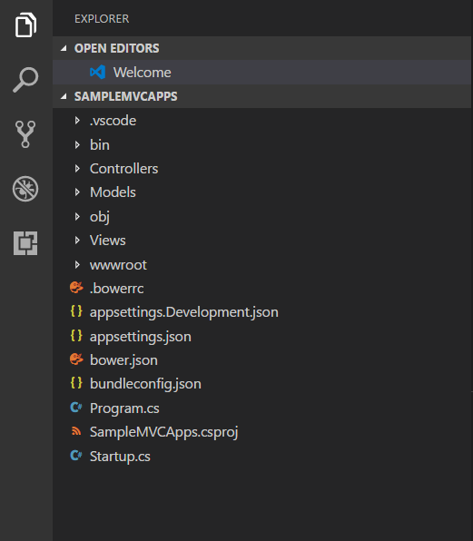 Getting Started With ASP.NET Core MVC Apps Using VS Code