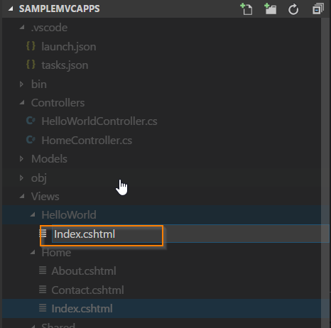 Getting Started With ASP.NET Core MVC Apps Using VS Code