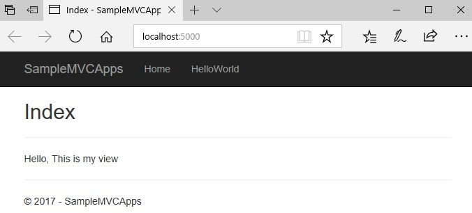 Getting Started With Aspnet Core Mvc Apps Using Vs Code