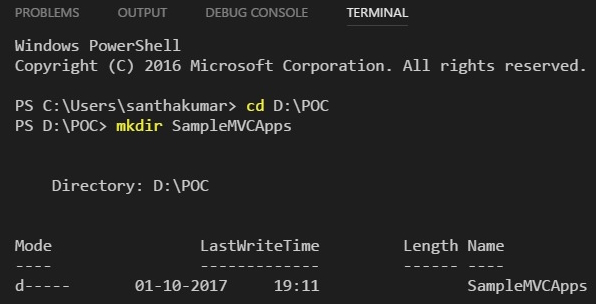 Getting Started With ASP.NET Core MVC Apps Using VS Code