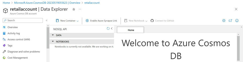 Getting Started With Azure Cosmos Db Account Creation