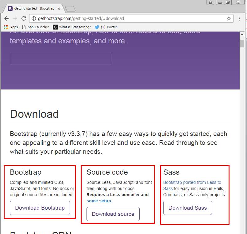 Getting Started With Bootstrap