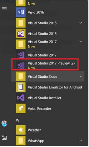 Getting Started With Bots Using Visual Studio 2017