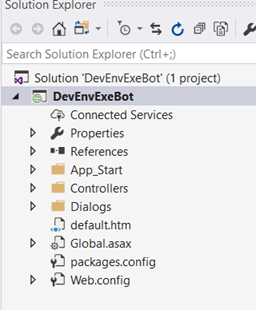 Getting Started With Bots Using Visual Studio 2017