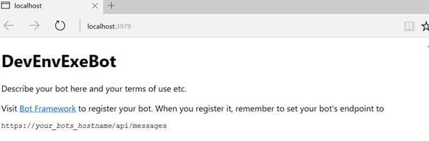 Getting Started With Bots Using Visual Studio 2017