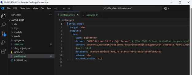 Getting Started with dbt (Data Build Tool) in Microsoft Fabric