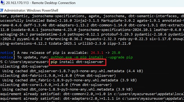 Getting Started with dbt (Data Build Tool) in Microsoft Fabric