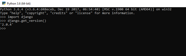Getting Started With Django