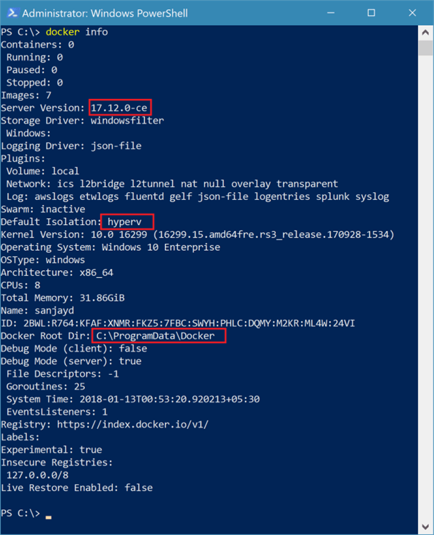 Getting Started With Docker For Windows Containerize A C Console App 2743