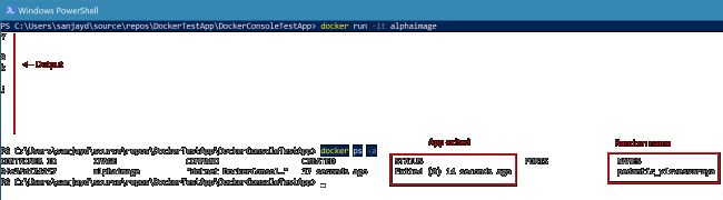 Getting Started With Docker For Windows Containerize A C Console App 6686