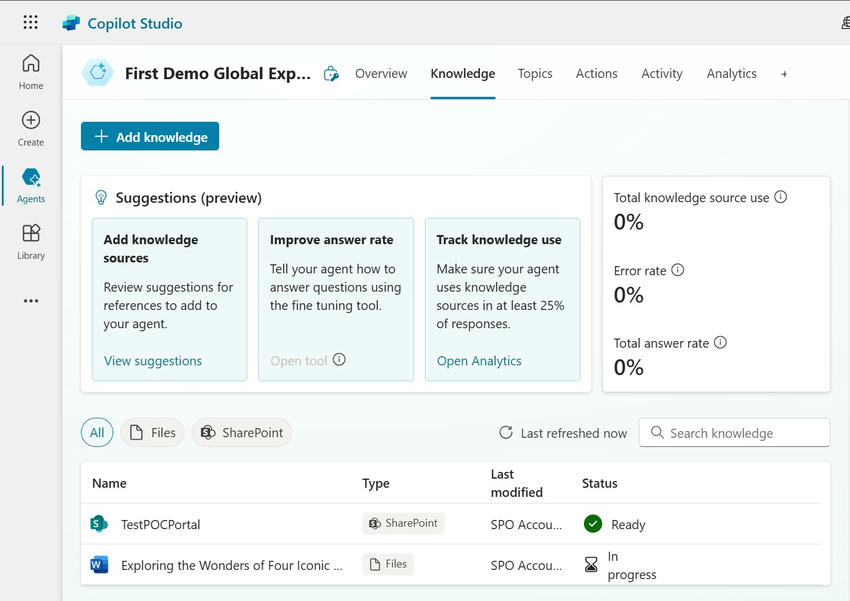 Getting Started with First Autonomous Agent in Copilot Studio