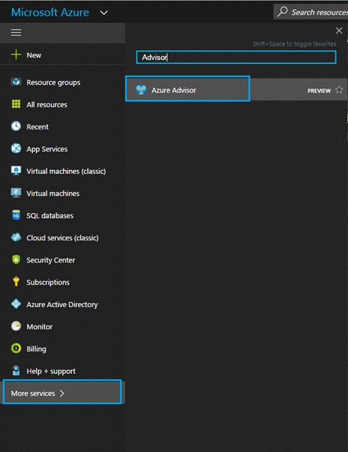 Getting Started With Microsoft Azure Advisor