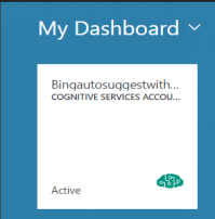 Getting Started With Microsoft Azure Cognitive Services - Bing Autosuggest API