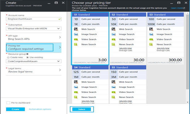 Getting Started With Microsoft Azure Cognitive Services - Bing Search API