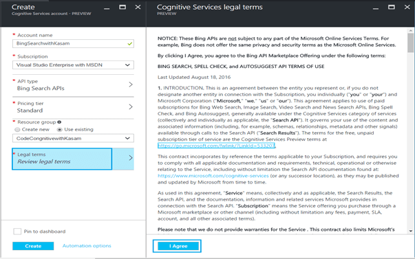Getting Started With Microsoft Azure Cognitive Services - Bing Search API