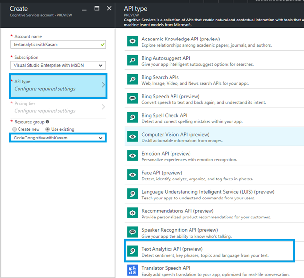 Getting Started With Microsoft Azure Cognitive Services - Text ... Getting Started With Microsoft Azure Cognitive Services - Text ...