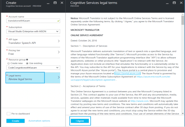 Getting Started With Microsoft Azure Cognitive Services - Translator ...