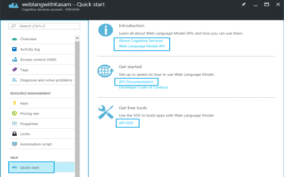 Getting Started With Microsoft Azure Cognitive Services - Web Language ... Getting Started With Microsoft Azure Cognitive Services - Web Language ...