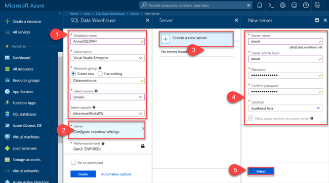 Getting Started With Microsoft Azure Sql Data Warehouse 6109