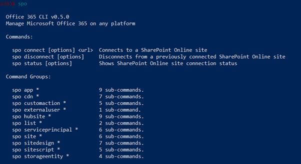 Getting Started With Office 365 CLI