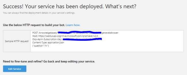 Getting Started With QnA Maker Service