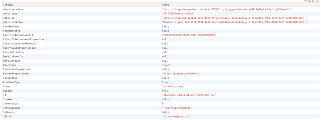 Getting Started With Read Fields From The List Using Pnp Js In Spfx