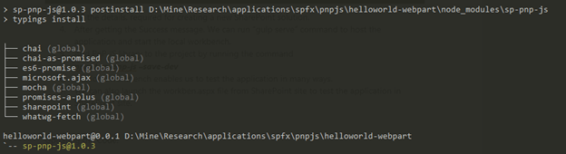 Getting Started With Sharepoint Framework Using Pnp Js Library