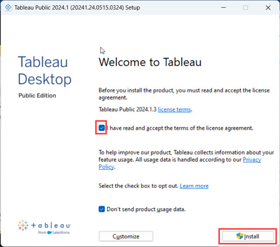 Getting Started with Tableau Public