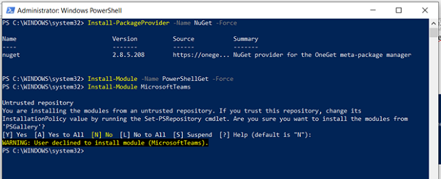 Getting Started With Teams PowerShell Getting Started With Teams PowerShell