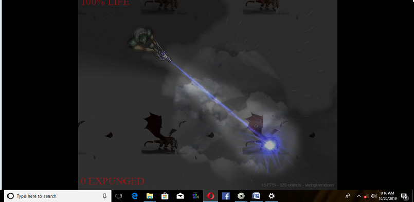 Ghost Shooter Game Build In Rain Fall Using Construct 2 3742